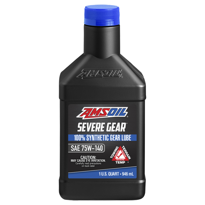 Amsoil SEVERE GEAR 75W-140 75W-140 Synthetic Gear oil 946ml ...