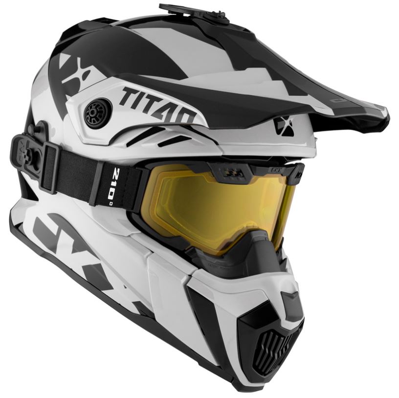 CKX Kypärä + Lasit TITAN Airflow Extra Valkoinen - MonkijaVarikko.fi ...